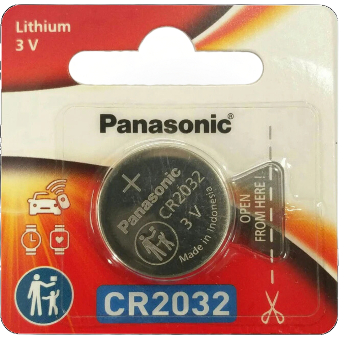 Panasonic CR2032 3V Lithium Coin Cell Battery MYBATTERY.IN