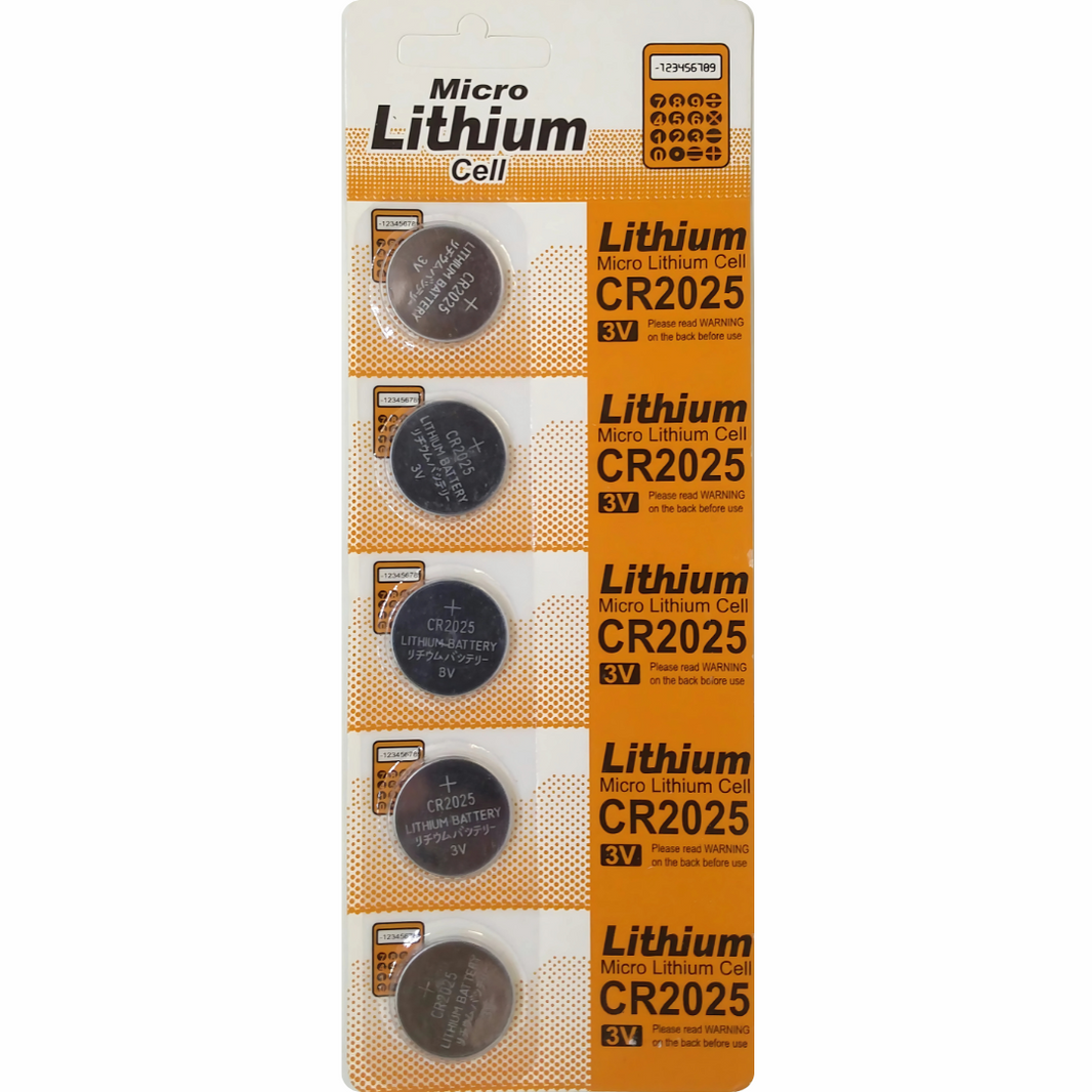 Buy CR2025 Lithium Button Cell Batteries Online - Top Brands, Bulk ...