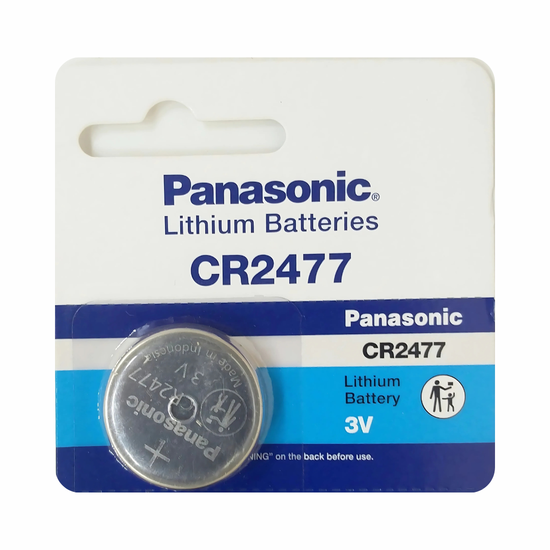 Panasonic CR2477 3V Lithium Coin Cell Battery – MYBATTERY.IN